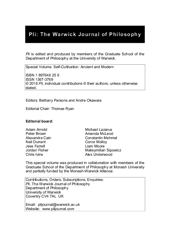 (PDF) Towards a History of Philosophical Practices in Michel Foucault ...