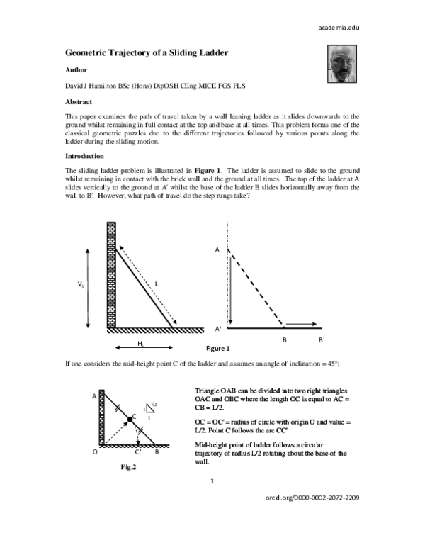 (PDF) Geometric Trajectory of a Sliding Object