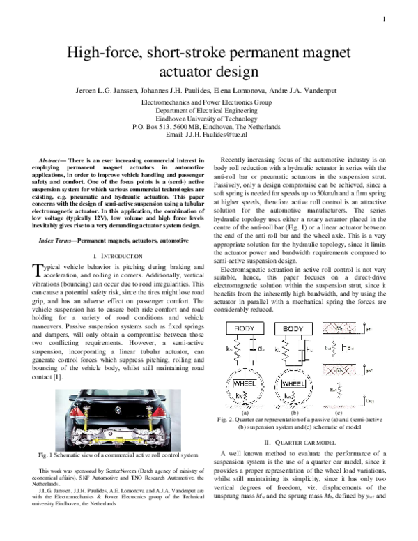 (PDF) Metis197666_High-force, short-stroke permanent magnet actuator design.pdf