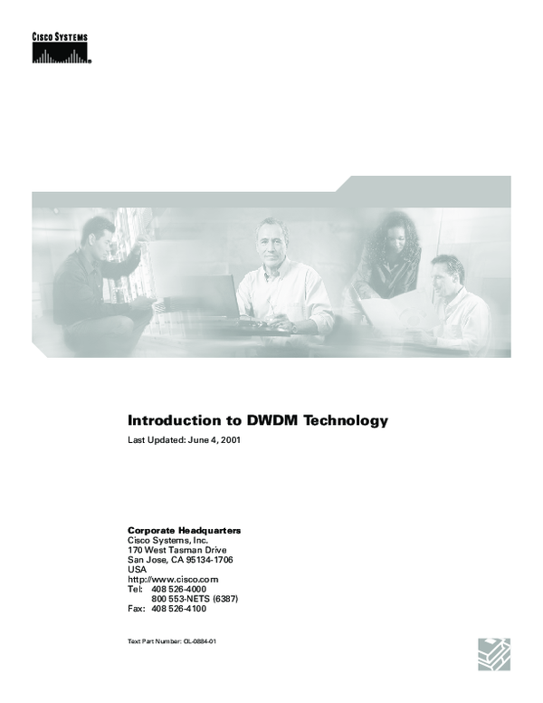 (PDF) Introduction to DWDM Technology
