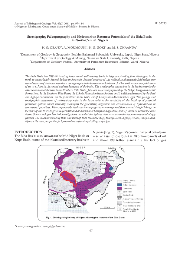 (PDF) Stratigraphy, Paleogeography and Hydrocarbon Resource Potentials ...
