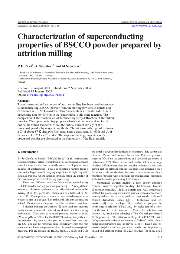 Pdf Characterization Of Superconducting Properties Of Mgb2 By Ac Susceptibility Measurements
