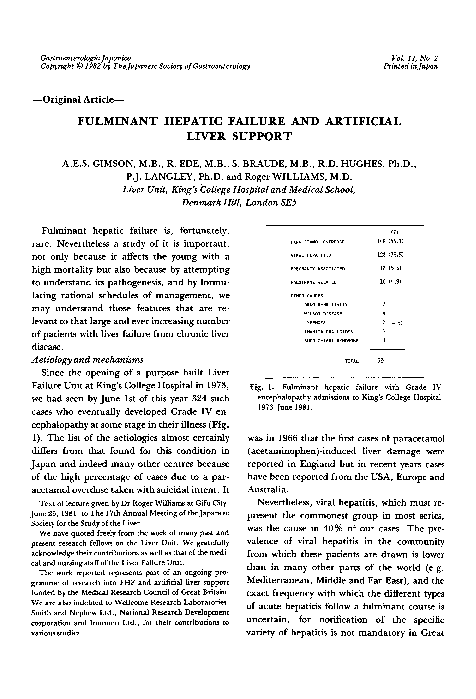(PDF) Bioartificial liver support for fulminant hepatic failure | Dr ...