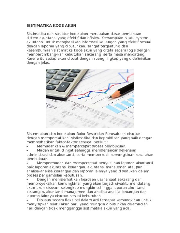 (DOC) SISTIMATIKA KODE AKUN COA