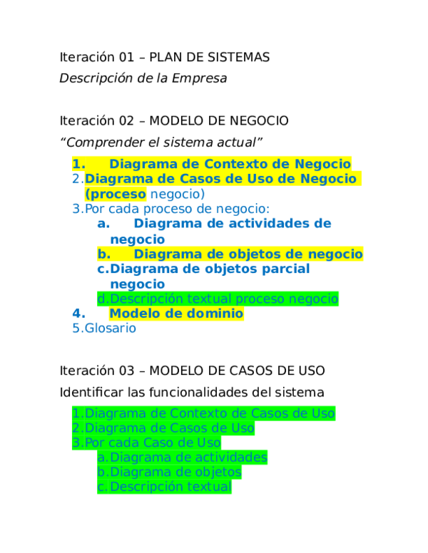 (DOC) Iteraciones RUP