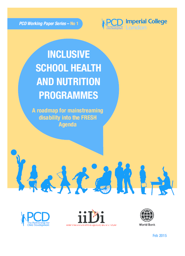 (PDF) Inclusive School Health and Nutrition Programmes: A roadmap for ...