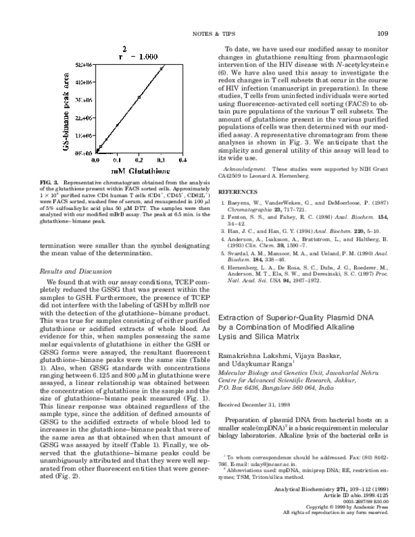 (PDF) Extraction of Superior-Quality Plasmid DNA by a Combination of ...