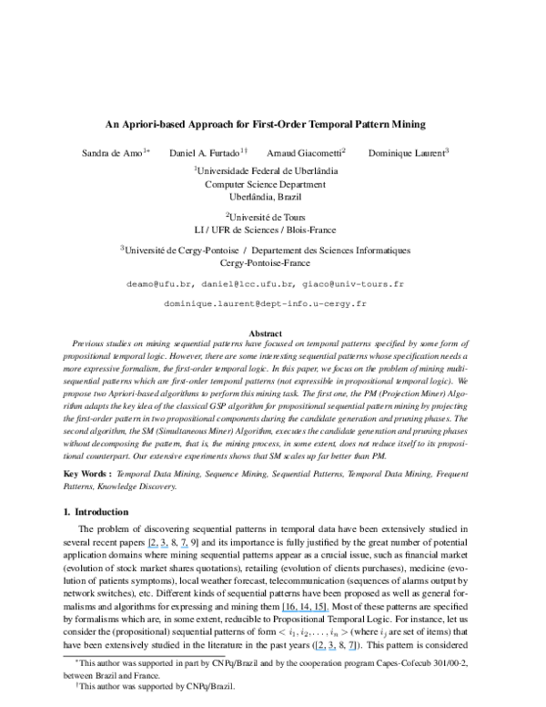 (PDF) Revisiting "An Apriori-based Approach for First-Order Temporal Pattern Mining