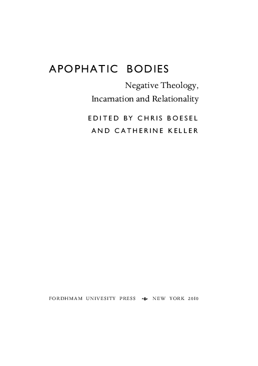 (PDF) Bodies of the Void: Polyphilia and Theoplicity