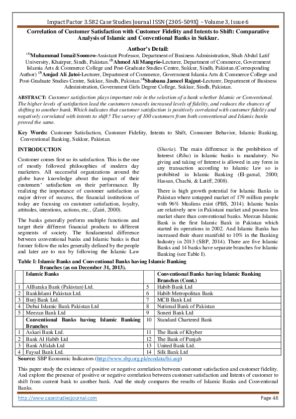 Pdf Correlation Of Customer Satisfaction With Customer Fidelity And