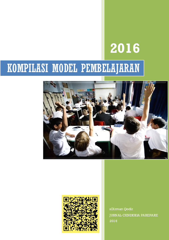 (PDF) MODEL-MODEL_PEMBELAJARAN_Referensi-BEDAH-PTK_2016 | sDirman Qodir ...