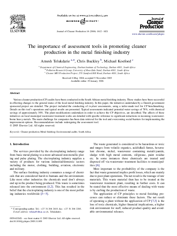 PDF The Importance Of Assessment Tools In Promoting Cleaner pdf-the-importance-of-assessment-tools-in-promoting-cleaner