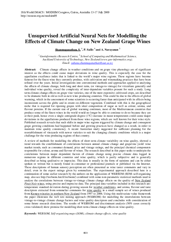 (PDF) Unsupervised Artificial Neural Nets for Modeling Movie Sentiment