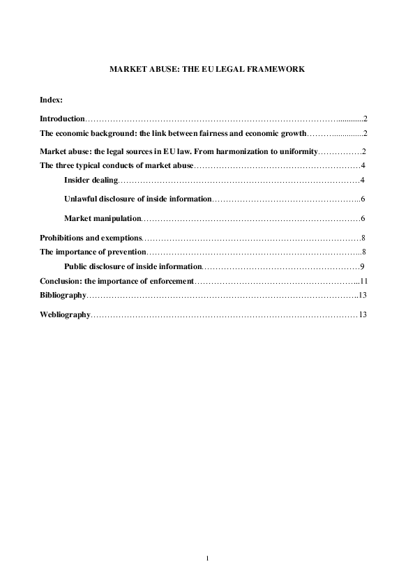 esma public consultation market abuse