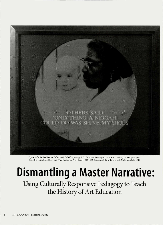 (PDF) Dismantling a Master Narrative: Using Culturally Responsive ...