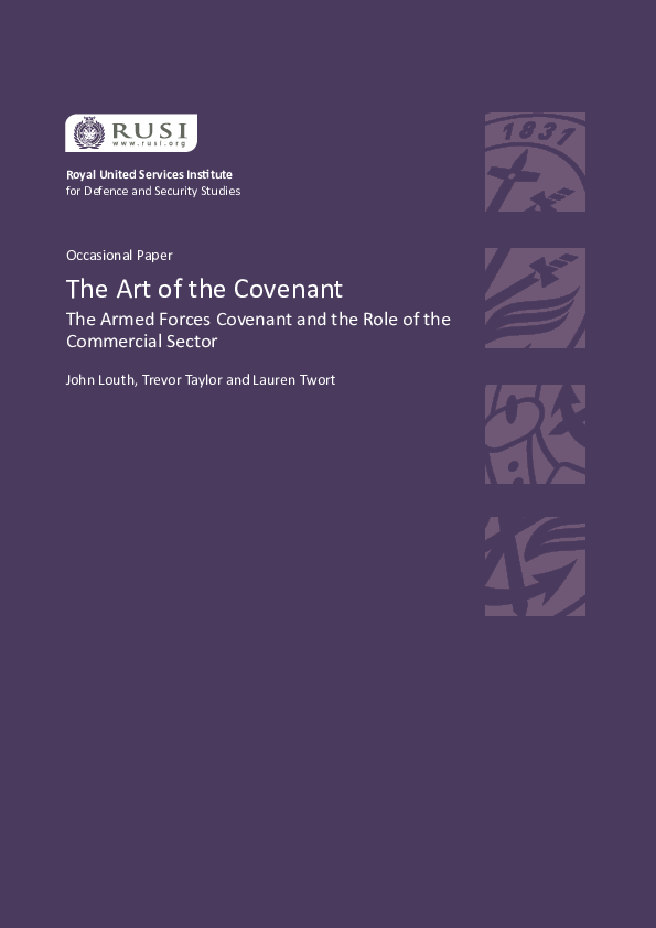 (PDF) The Art of the Covenant: The Armed Forces Covenant and the Role ...