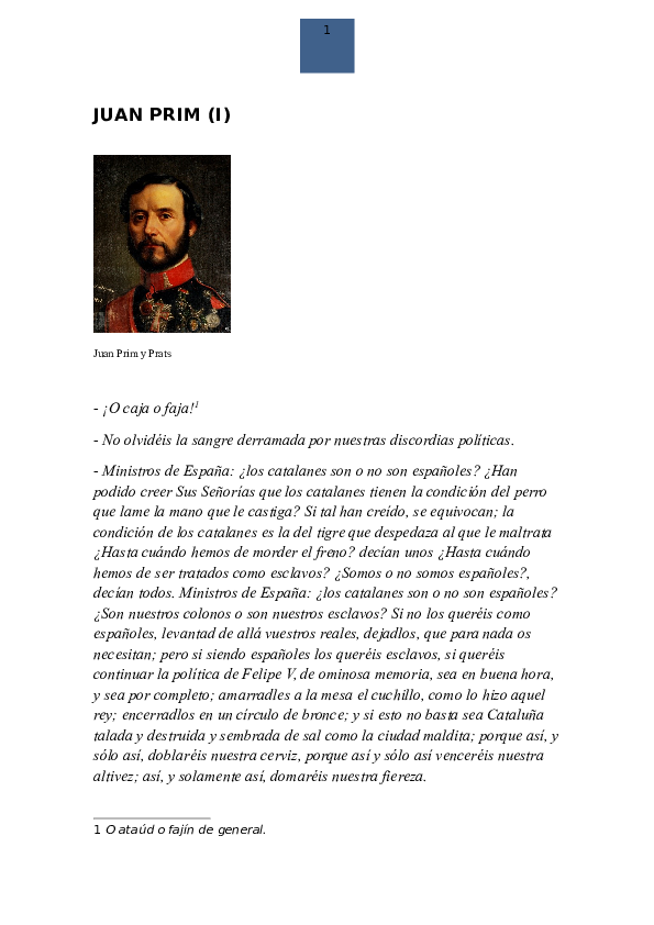 (DOC) JUAN PRIM (I)