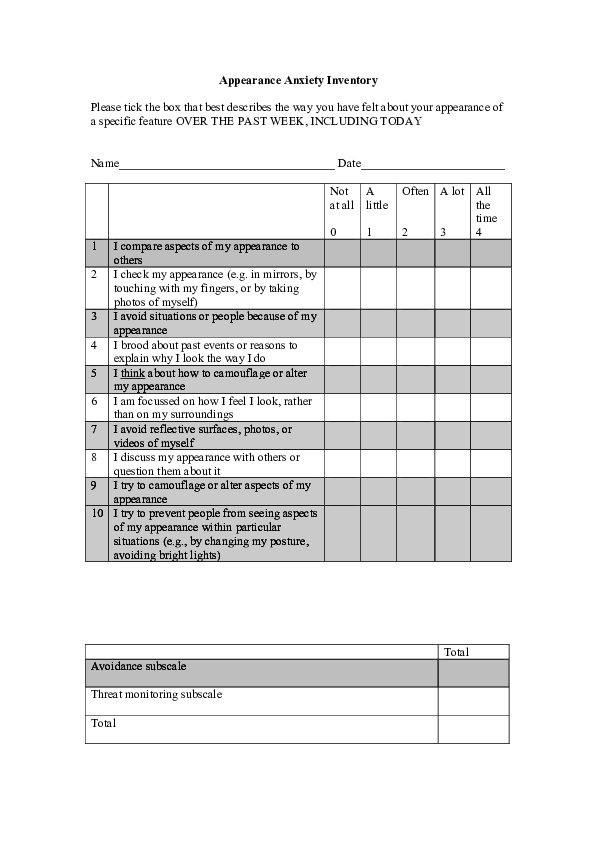 (PDF) 44Q AAI questionnaire