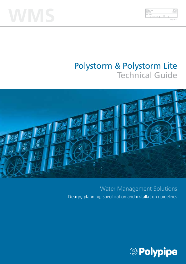 (PDF) Polystorm & Polystorm Lite Technical Guide WMS Water Management ...
