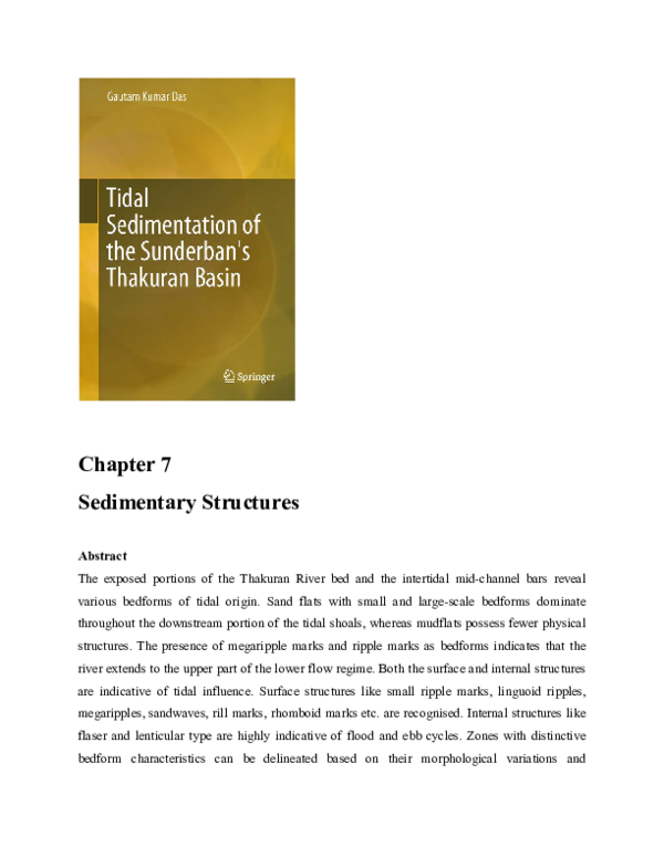 (PDF) Sedimentary Structures