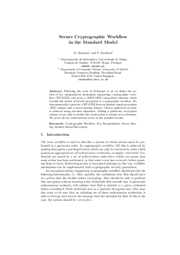 (PDF) RC4Hash: A New Hash Function Based on RC4