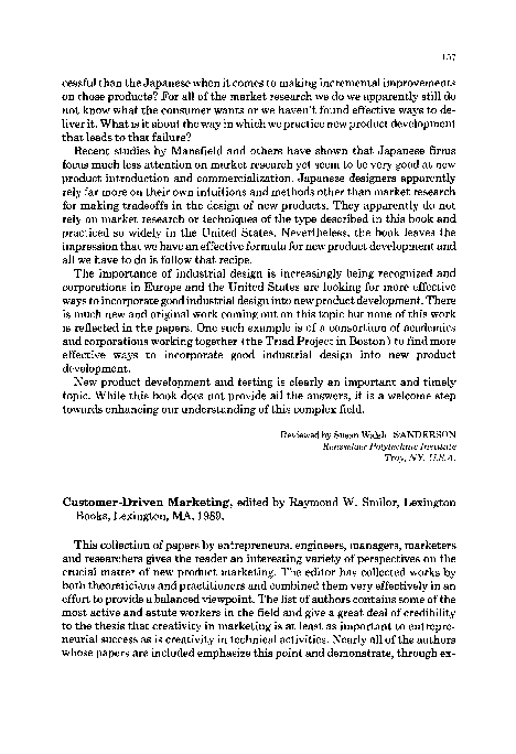 (PDF) Customer-driven marketing | Dean Spitzer - Academia.edu