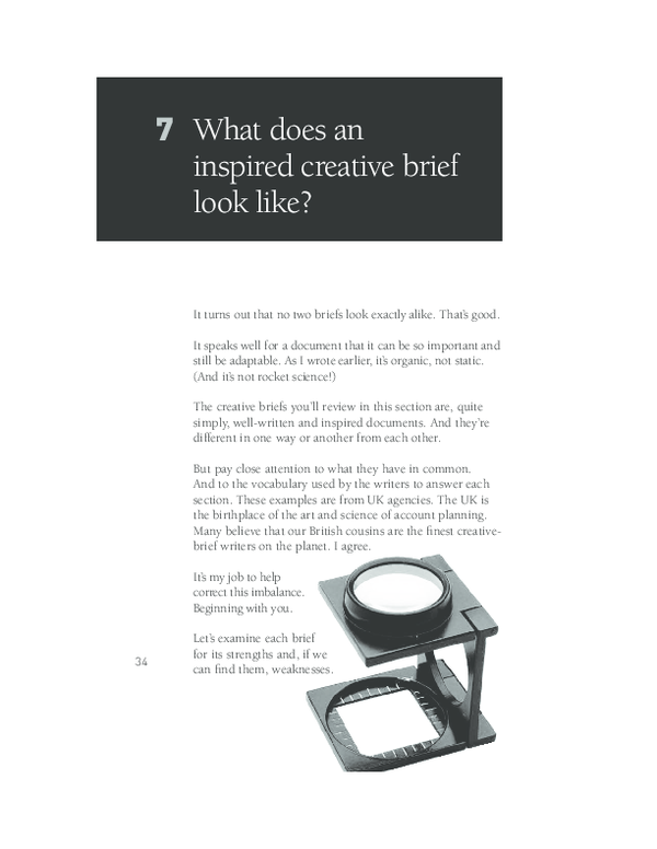 (PDF) What does an inspired creative brief look like