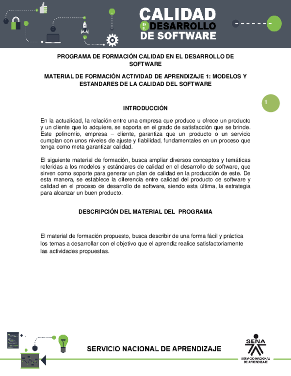 (PDF) MODELOS Y ESTANDARES DE LA CALIDAD DEL SOFTWARE