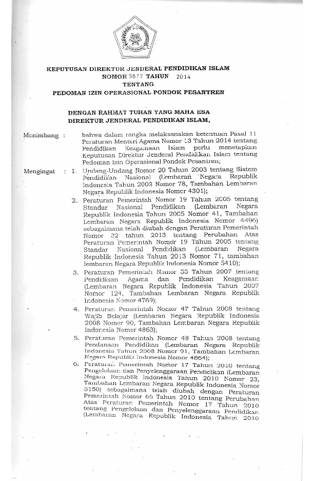 Contoh Surat Rekomendasi Ijin Operasional Paud - Delinewstv