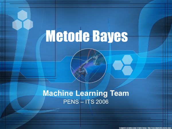(PPT) Metode Bayesian