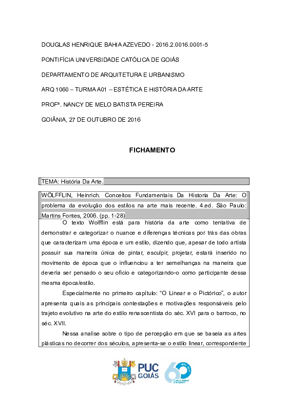 (DOC) FICHAMENTO | Douglas Henrique - Academia.edu