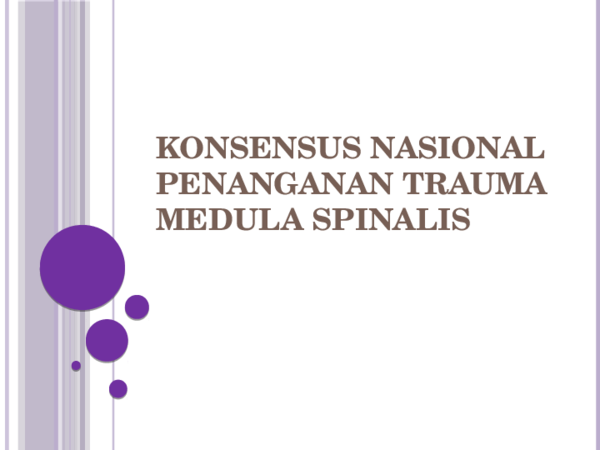 (PPT) Konsensus Nasional Trauma Medspin (2)