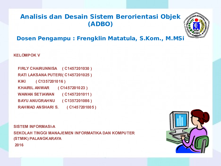 (PPT) analisis desain berorientasi objek