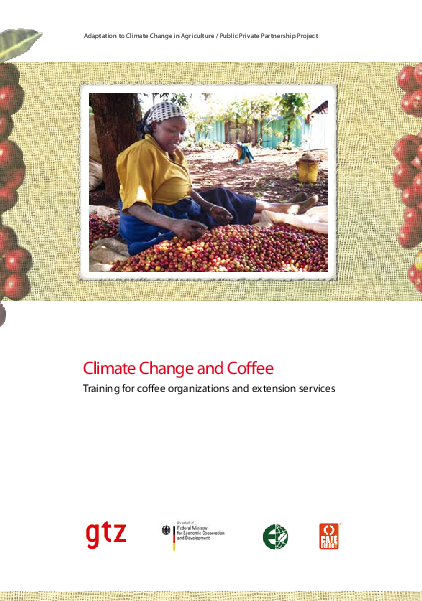(PDF) Climate Change and Coffee Training Manual for Organizations ...