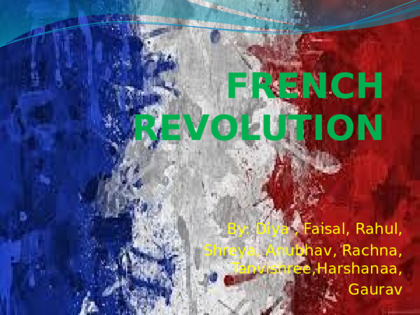 (PPT) French revolution