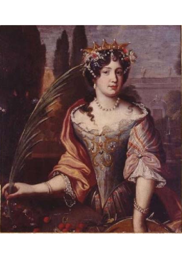 Maria Mancini como Santa Catalina de Alejandría: un retrato a lo divino ...