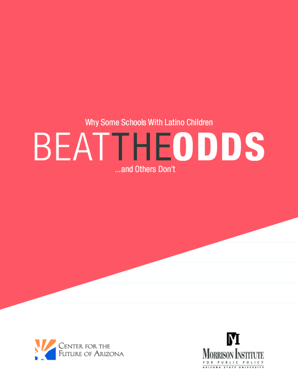 (PDF) Beat the Odds...Why Some Schools With Latino Children Beat the ...