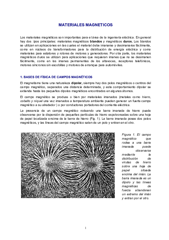 (PDF) MATERIALES MAGNETICOS