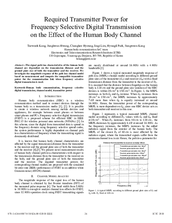 (PDF) Required transmitter power for frequency selective digital ...