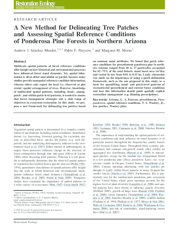(PDF) A New Method for Delineating Tree Patches and Assessing Spatial ...