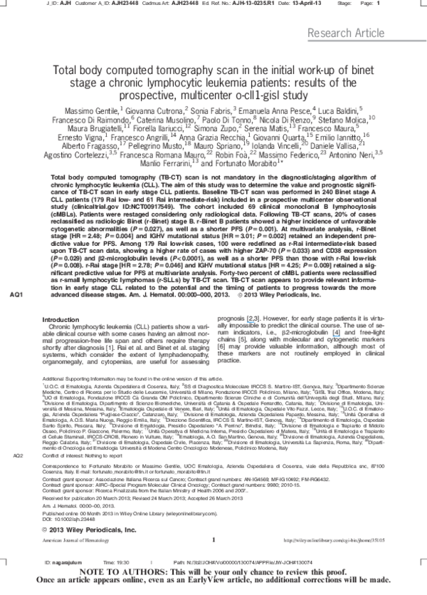 (PDF) Total body computed tomography scan in the initial work-up of ...
