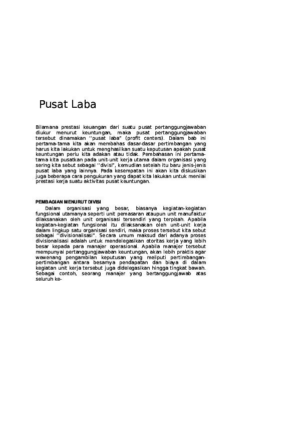 (DOC) Pusat Laba.docx | moh hifdil furqon H Al-furqon - Academia.edu