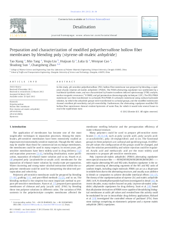 (PDF) Preparation and characterization of modified sodium carboxymethyl ...