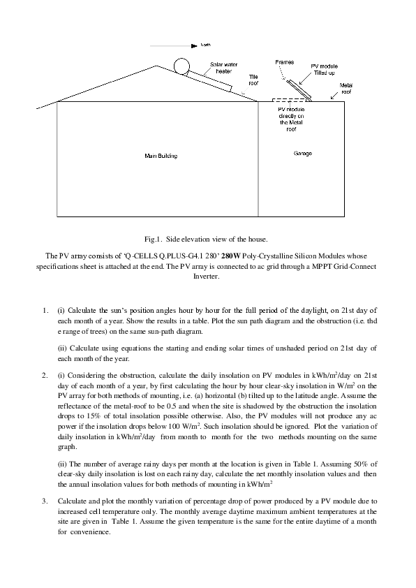 (PDF) A Sample Problem Related to PV Modules And Comparison Between ...