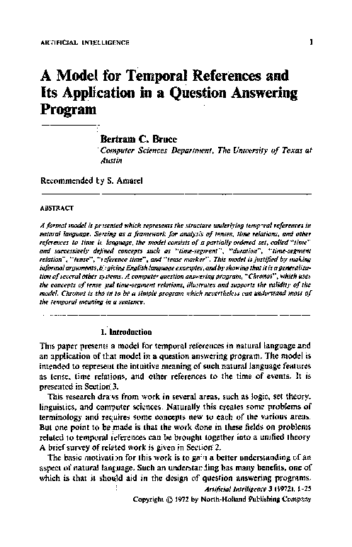 (PDF) A Model for Temporal References and Its Application in a Question ...
