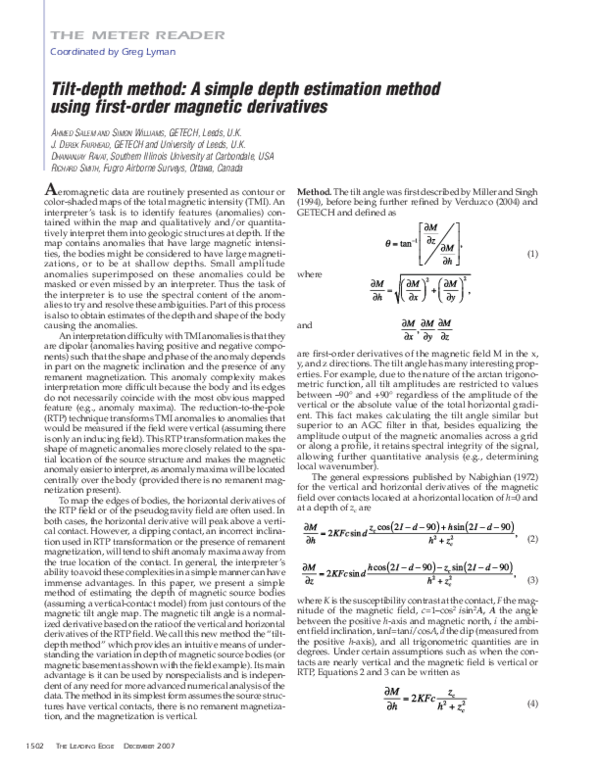 Pdf Tilt Depth Method A Simple Depth Estimation Method Using First