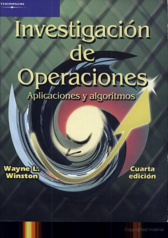 (PDF) Investigación de operaciones cuarta edicion Wayne L. Winston.pdf