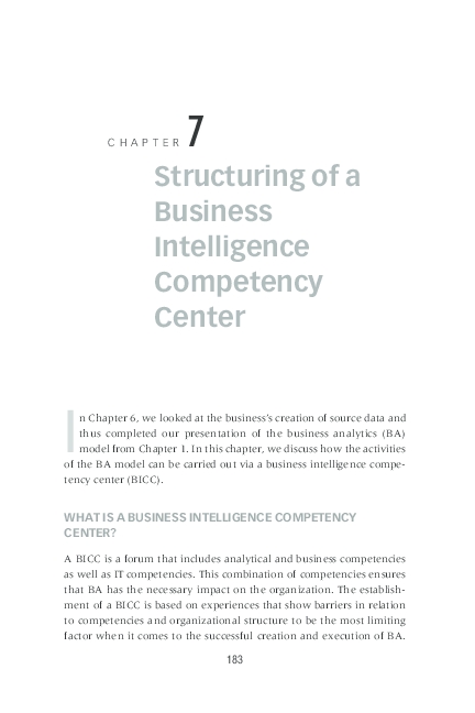(PDF) WHAT IS A BUSINESS INTELLIGENCE COMPETENCY CENTER