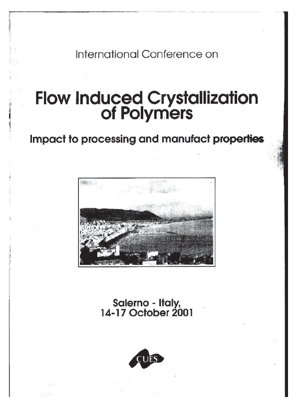 (PDF) Morphology of injection moulded iPP samples