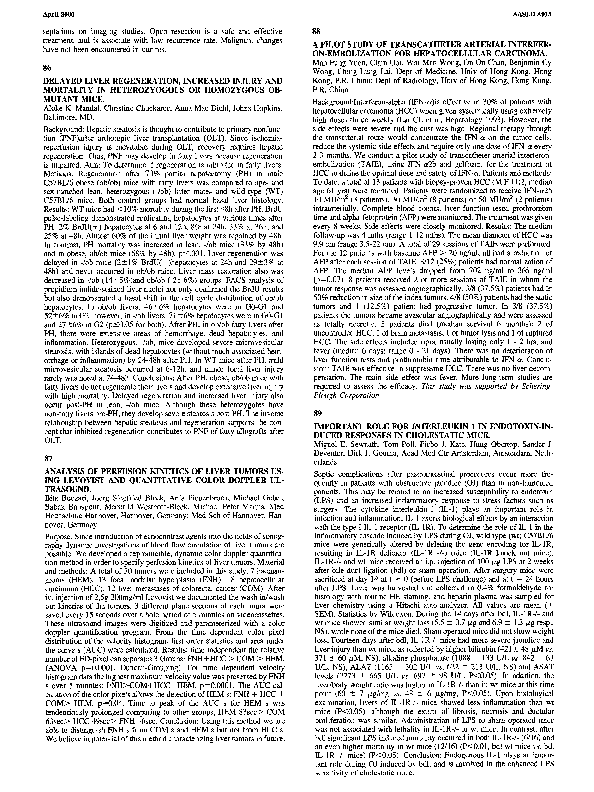 (PDF) Analysis of perfusion kinetics of liver tumors using levovist and ...
